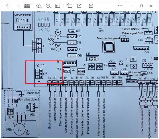 Trane water machine wiring method